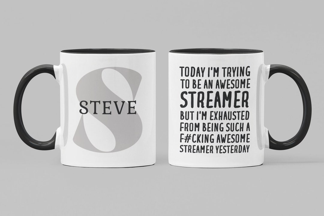 Personalized Streamer Gift, Streamer Mug, Streamer Gifts, Streamer Cup ...
