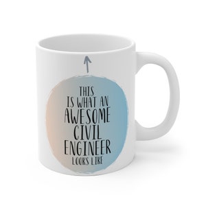 Civil Engineer Mug, Civil Engineer Gifts, Civil Engineer Coffee Mug ...