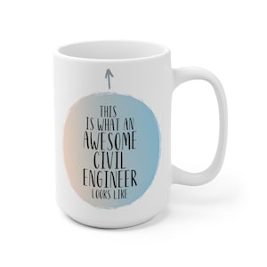 Civil Engineer Mug, Civil Engineer Gifts, Civil Engineer Coffee Mug ...