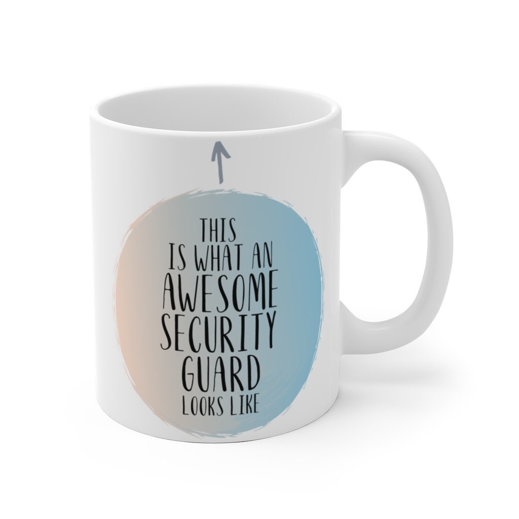 Security Guard Mug Security Guard Gift Gift for Security - Etsy