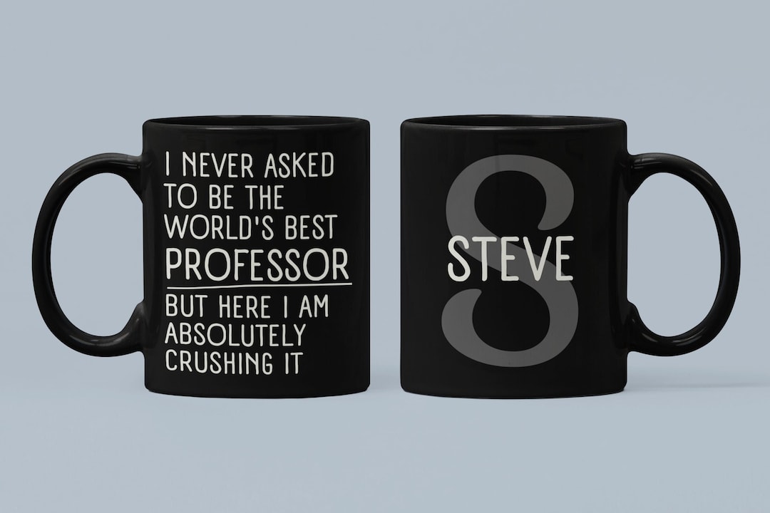 Professor Mug, Personalized Professor Gift, Professor Gifts, Funny ...