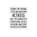 Actress Sticker Actress Gift Sticker for Actress Funny - Etsy