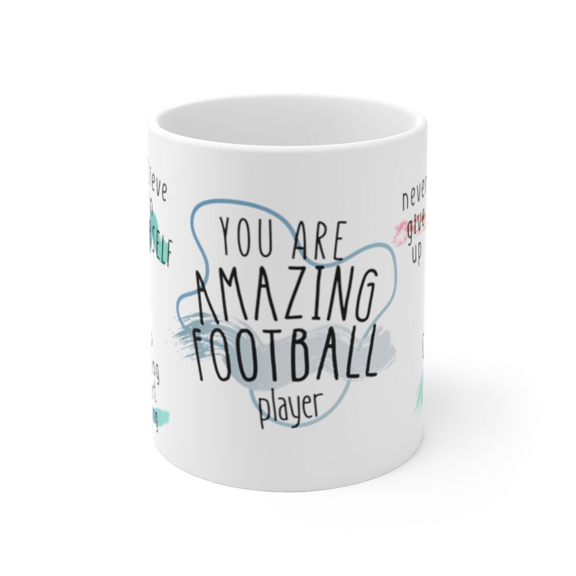 Football Player Mug Football Football Gifts Football Player | Etsy