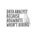 Data Analyst Sticker, Gift for Data Analyst, Sticker for Data Analyst ...