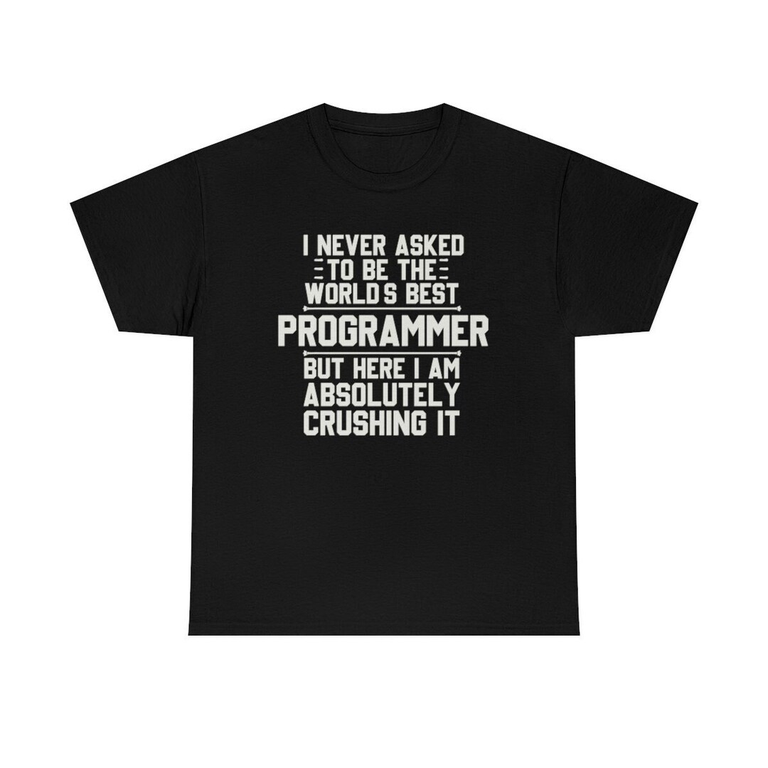 Programmer Shirt, Programmer T-shirt, Programmer Gift, Programmer Funny ...