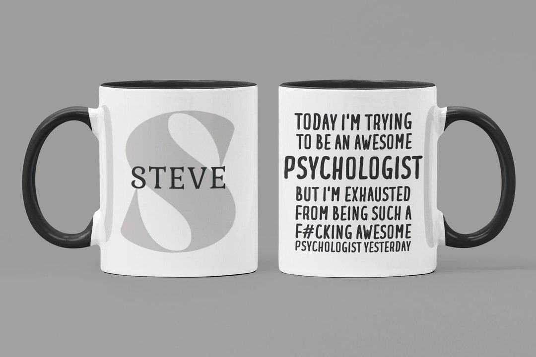 Personalized Psychologist Gift, Psychologist Mug, Psychology Gifts ...