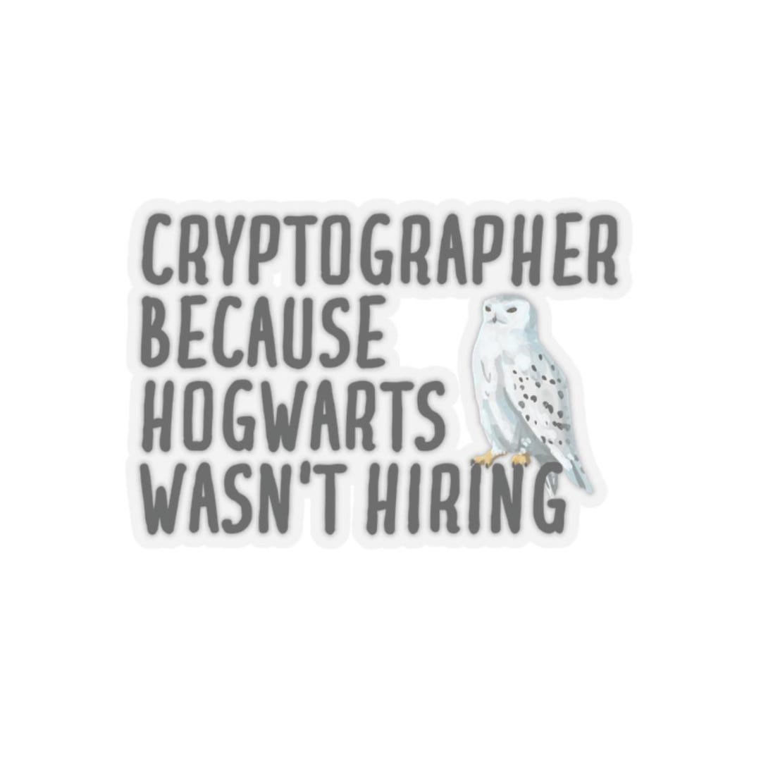 Cryptographer Sticker, Gift for Cryptographer, Sticker for ...