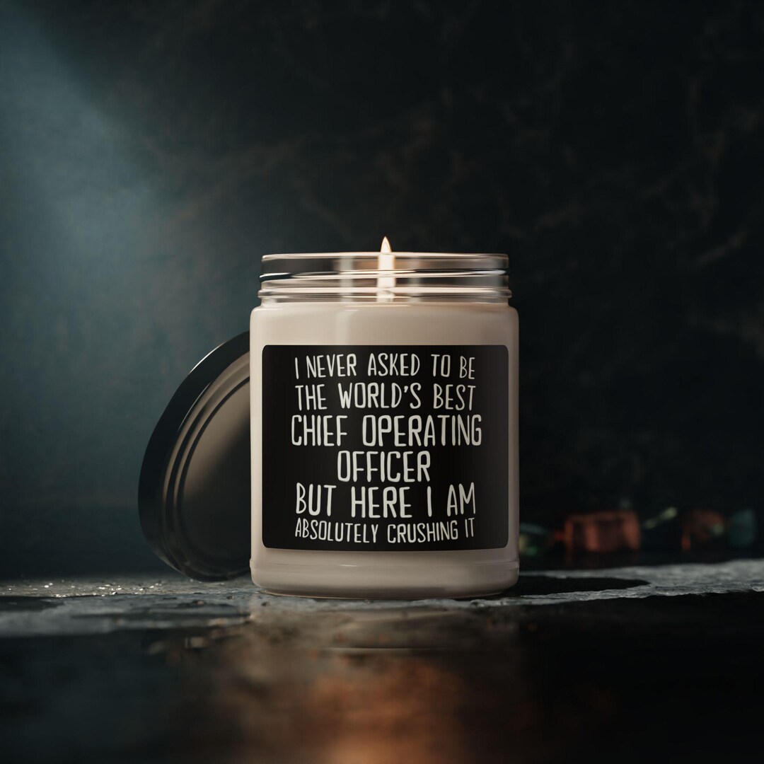 Chief Operating Officer Candle, COO Funny Gift, Gift for COO, Candle ...