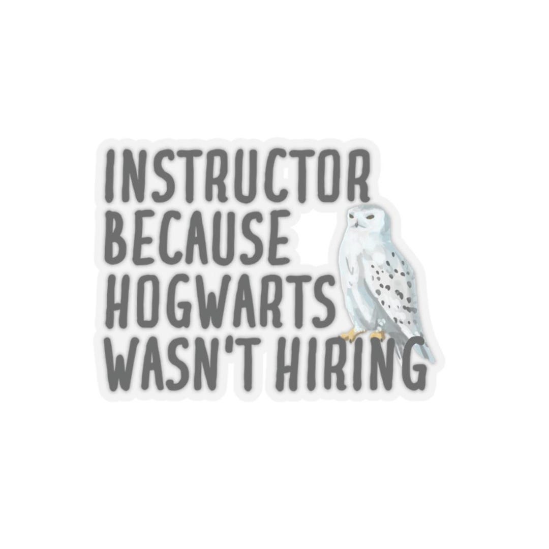 Instructor Sticker, Gift for Instructor, Sticker for Instructor ...