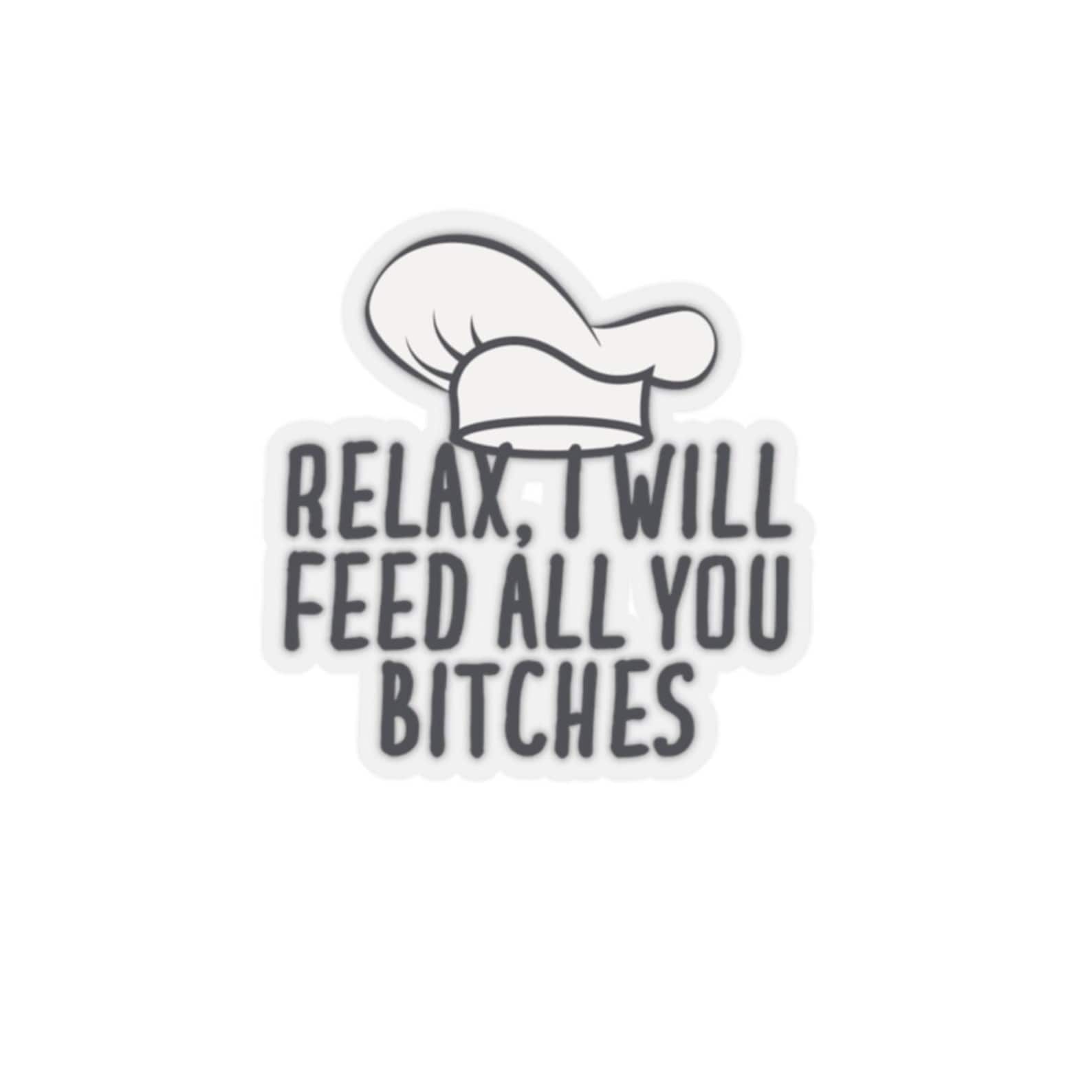 Chef Sticker Funny Chef Gift Sticker for Chef Chef Sticker - Etsy