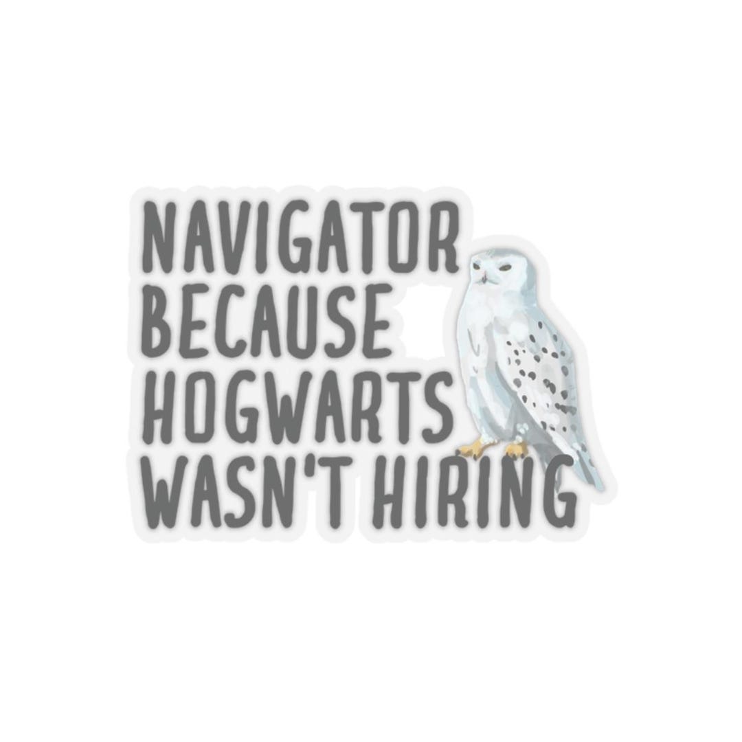 Navigator Sticker, Gift for Navigator, Sticker for Navigator, Funny ...