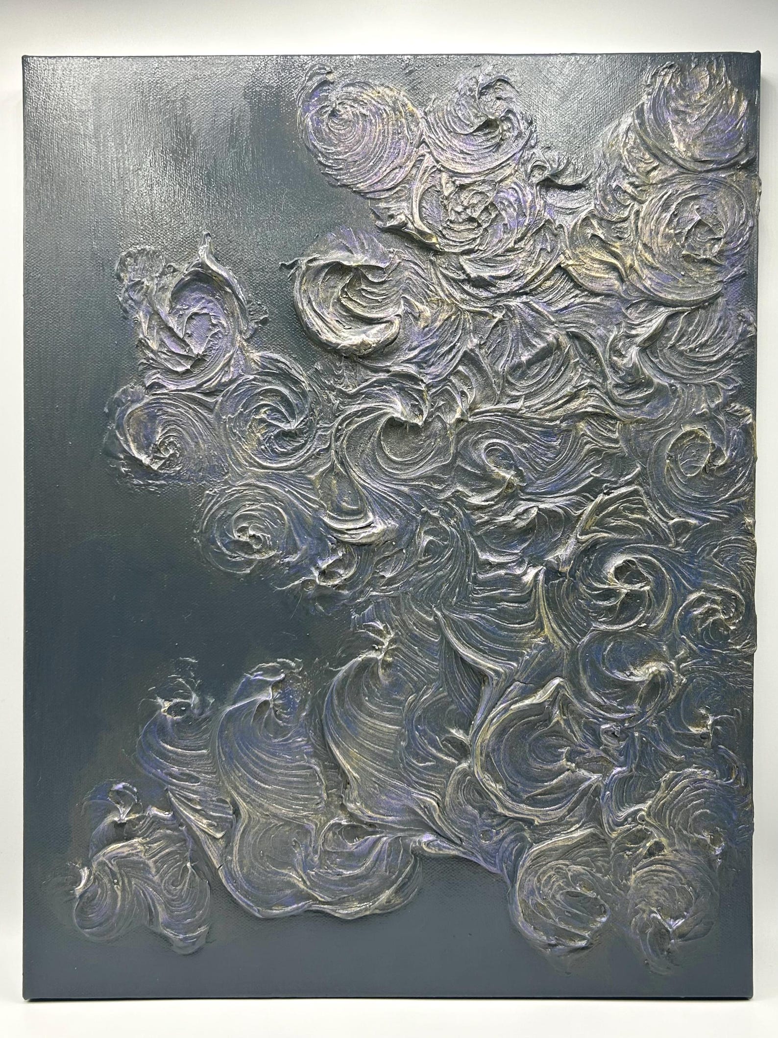 Alchemist Textured Acrylic Painting, Art Nouveau Wall Decor (14x18) - Etsy