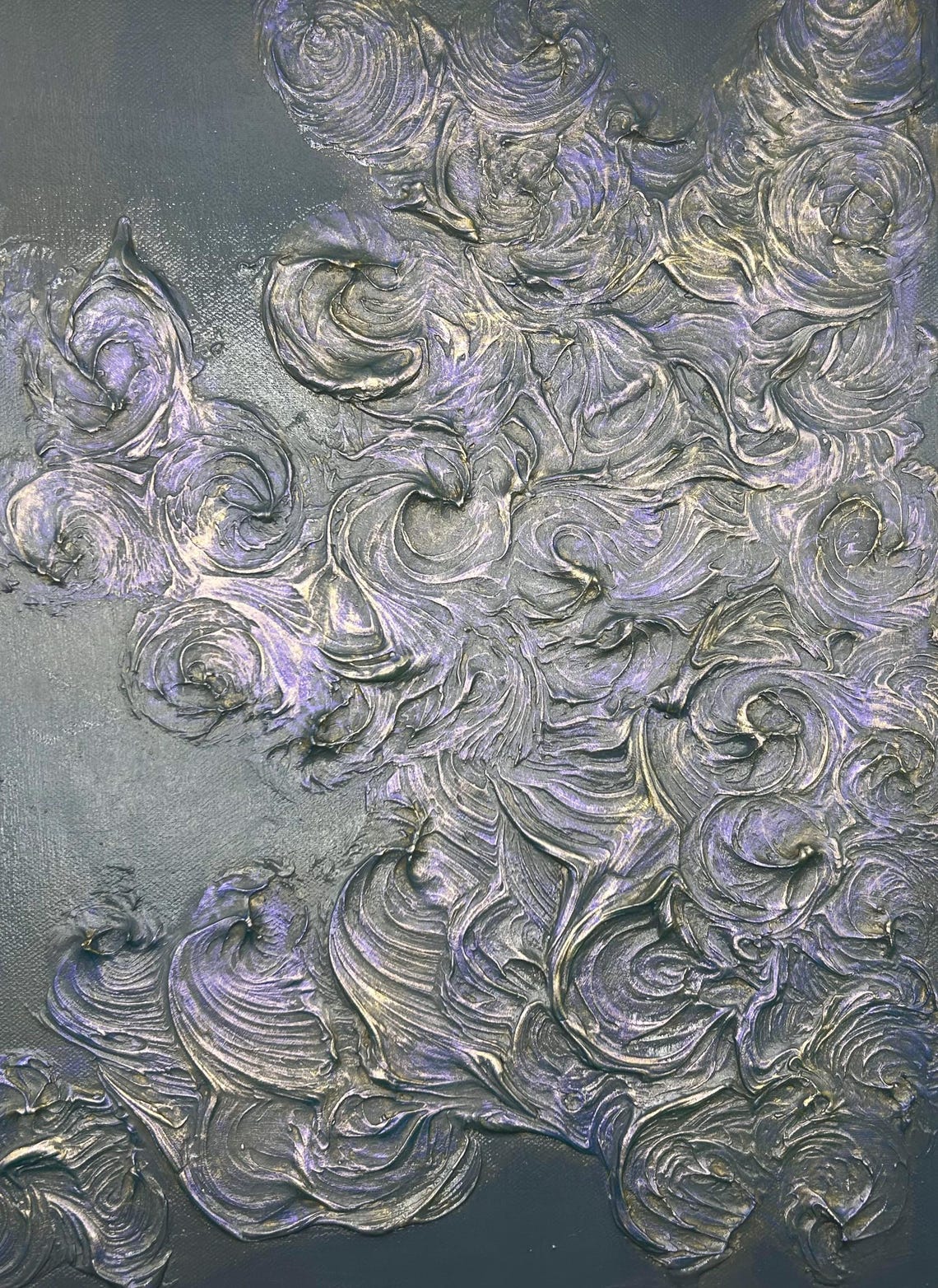 Alchemist Textured Acrylic Painting, Art Nouveau Wall Decor (14x18) - Etsy