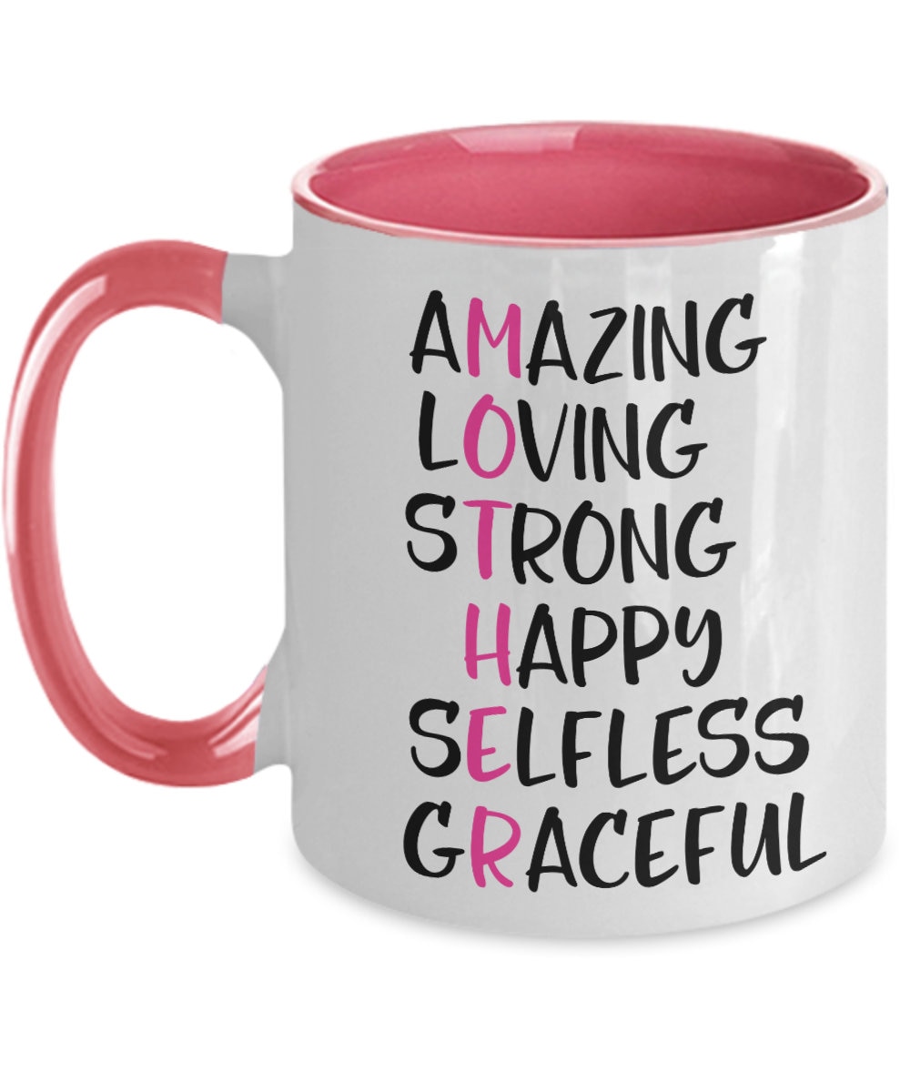 Amazing Mother Coffee Mug. Mother's Day Coffee Cup. Birthday Present ...