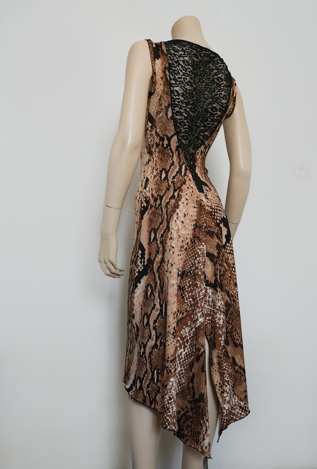 Snake Fantasia Dress With Lace Back - Etsy