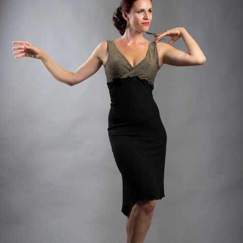 TROILO Tango Dress in Black and Red - Etsy