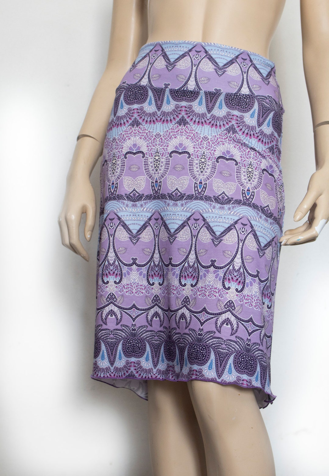 Purple Fantasia Tango Skirt - Etsy