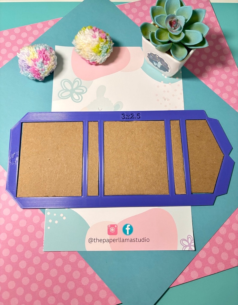 Post-it Booklet Guide: Overlap Cover Bookbinding Ruler (3x2.5) - Etsy