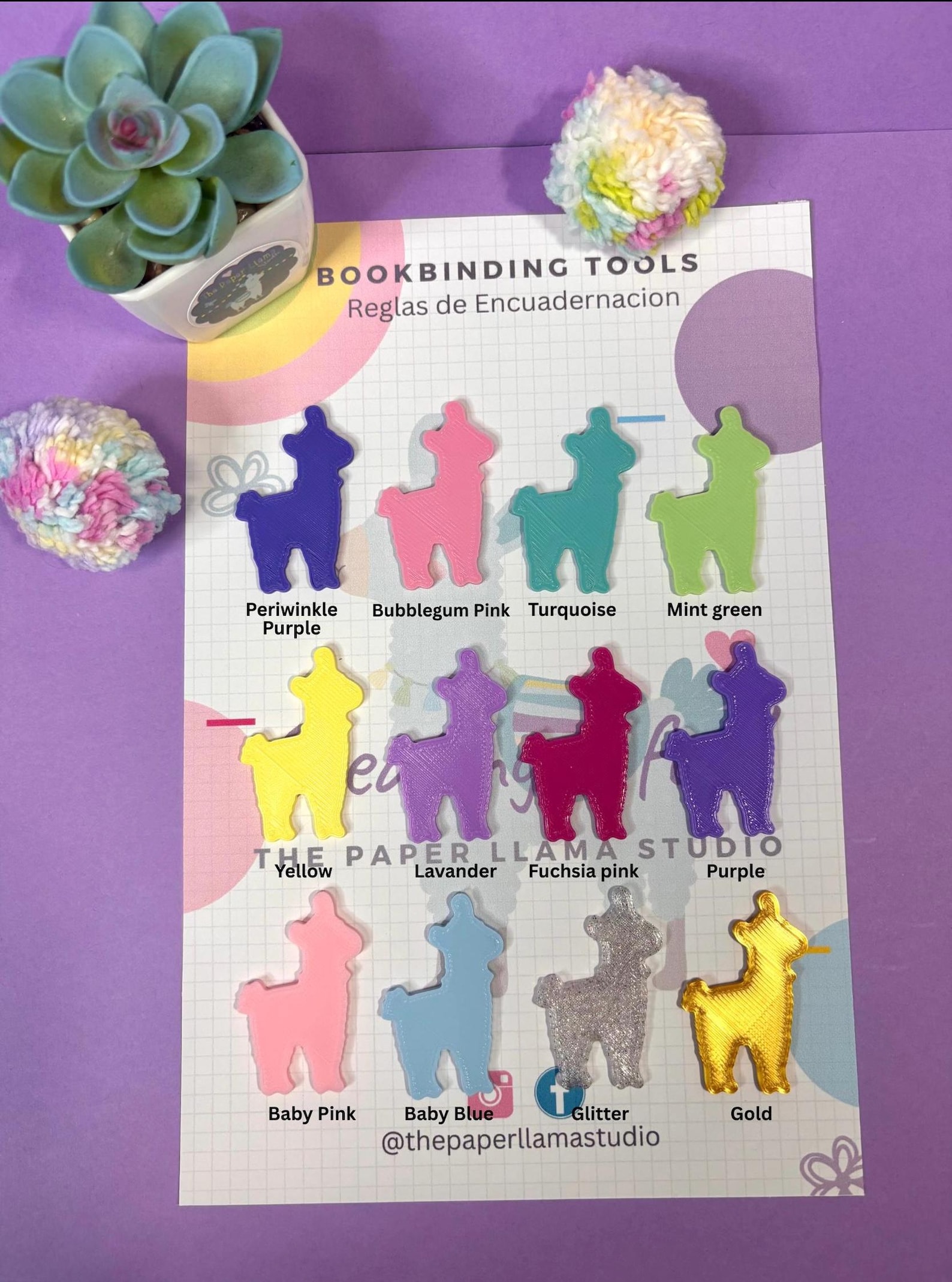 3D Printed Bookbinding Rulers: Notebook Cover Guide, 3x5, 4x6, 5x7 - Etsy