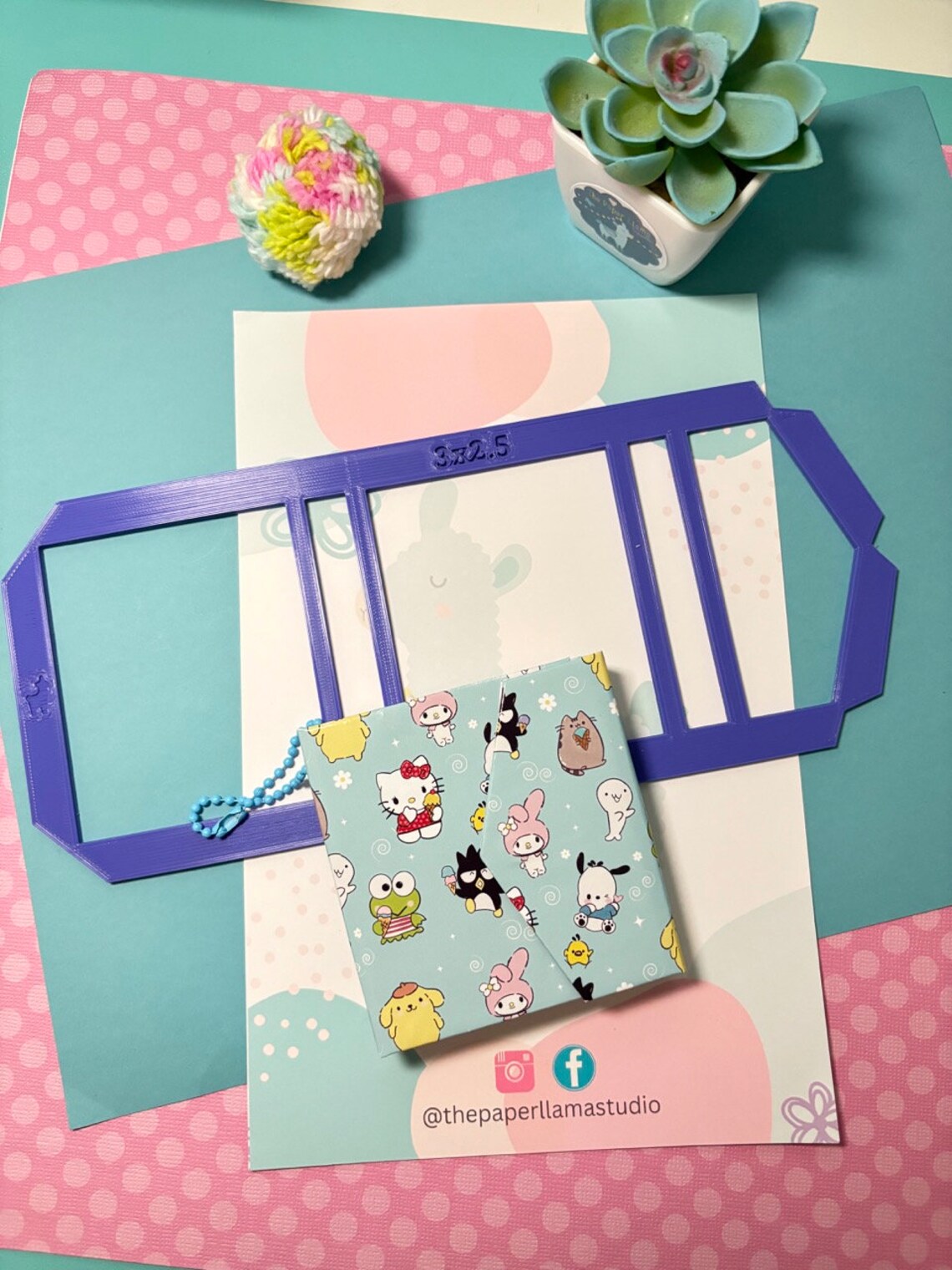 Post-it Booklet Guide: Overlap Cover Bookbinding Ruler (3x2.5) - Etsy