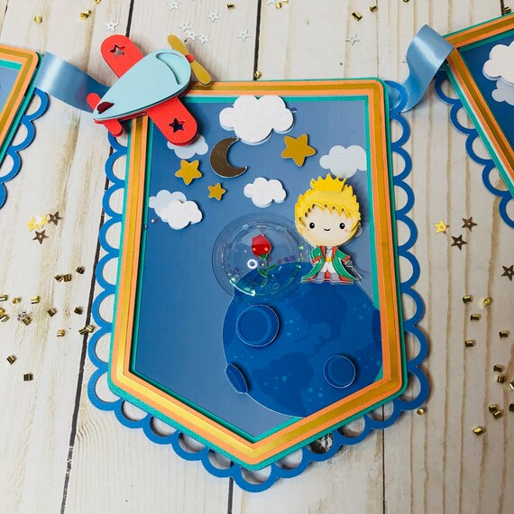 Little Prince Banner Banner Shaker High Chair Banner | Etsy