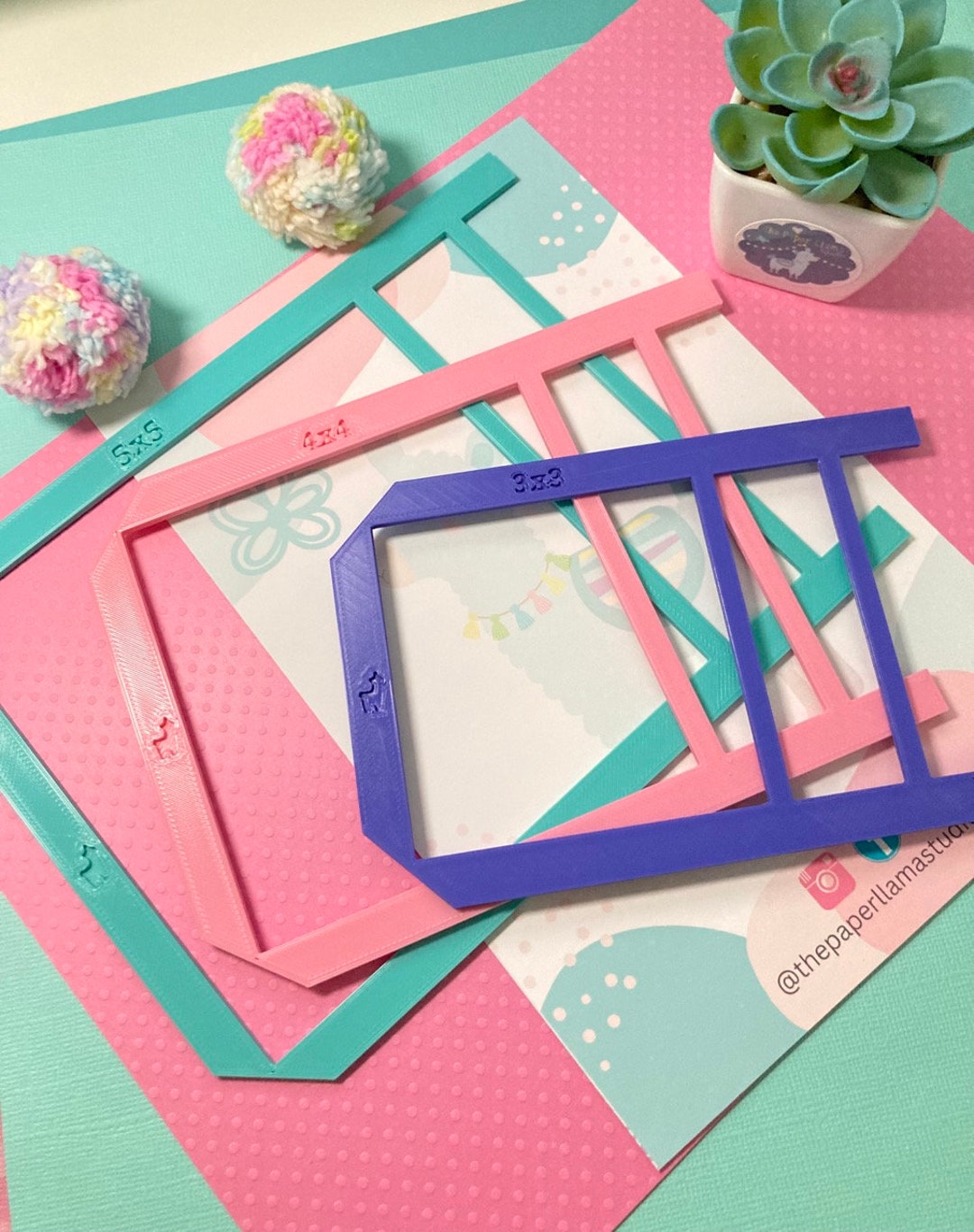 3D Printed Calendar Guide Ruler: Bookbinding & Scrapbooking Tool - Etsy