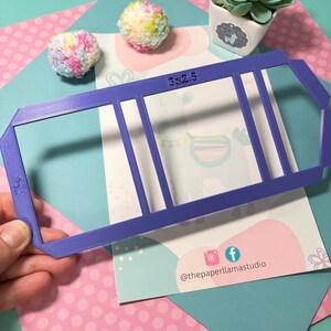 Post-it Booklet Guide: Overlap Cover Bookbinding Ruler (3x2.5) - Etsy