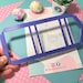 Post-it Booklet Guide: Overlap Cover Bookbinding Ruler (3x2.5) - Etsy