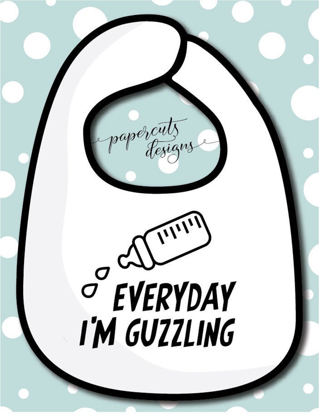 SVG ONLY - Everyday I'm Guzzling - Etsy