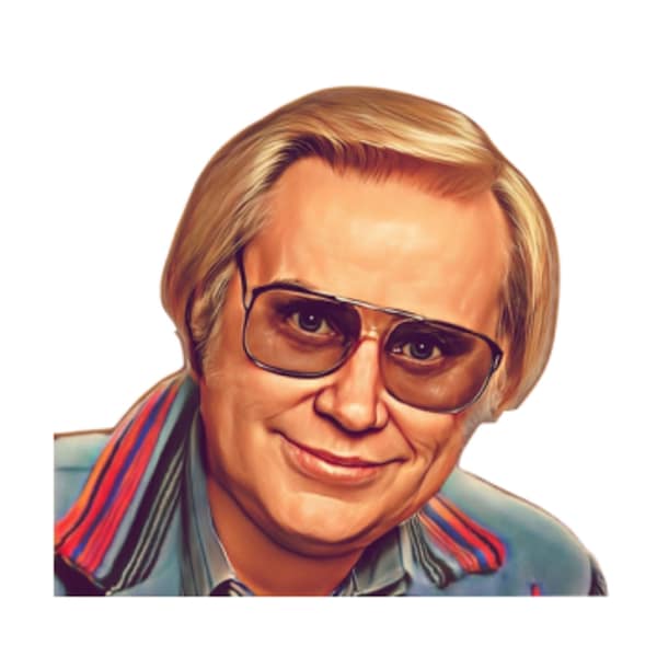 George Jones Window Sticker - Etsy