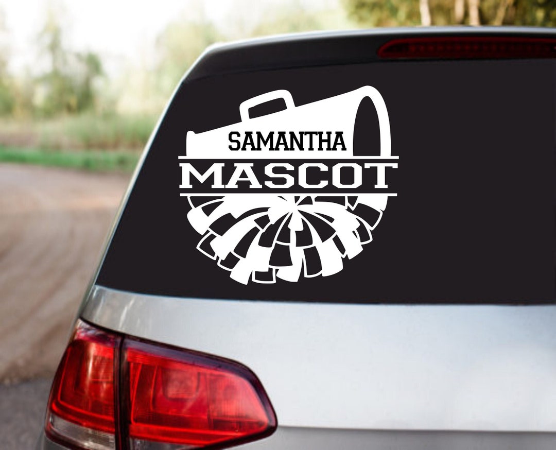 Cheerleader Decal | Cheer Decals | Personalized Cheerleader Decal ...