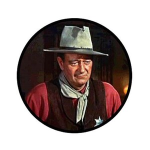 John Wayne Sticker, the Duke Sticker, Water Bottle Sticker, Computer ...