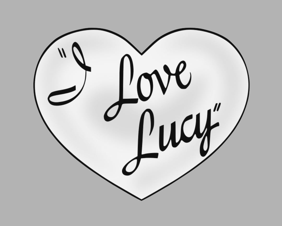 I Love Lucy Show Stickers Decal - Etsy