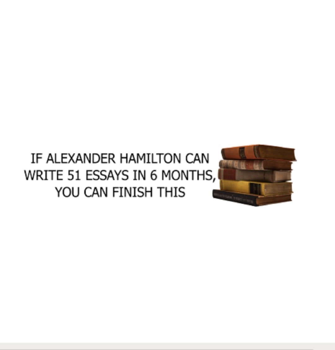 Alexander Hamilton History Sticker, History Sticker, Essays Sticker ...