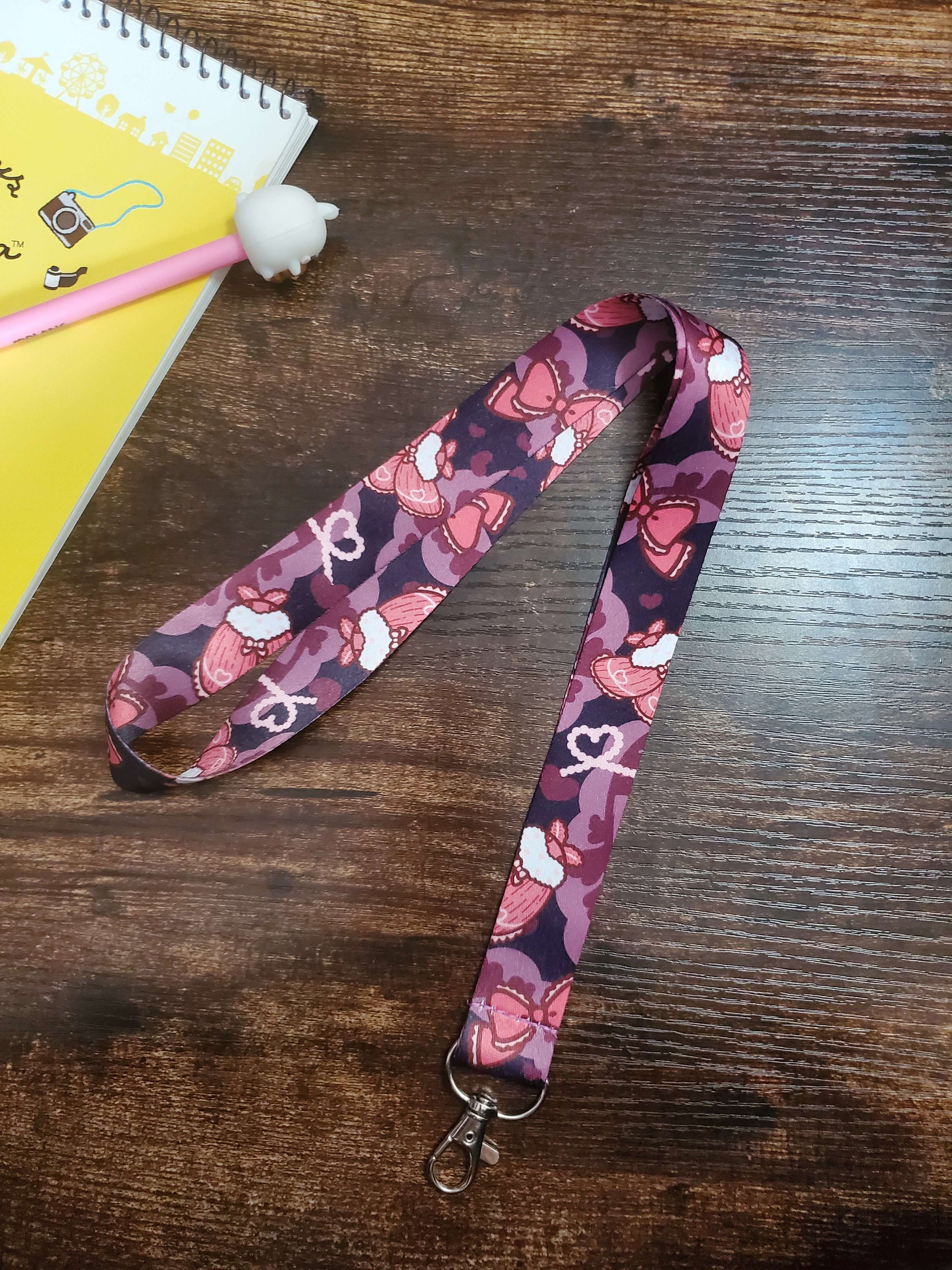 Ruffle Moth Lanyard Kawaii Lanyard Moth Lanyard Elegant Gothic ...