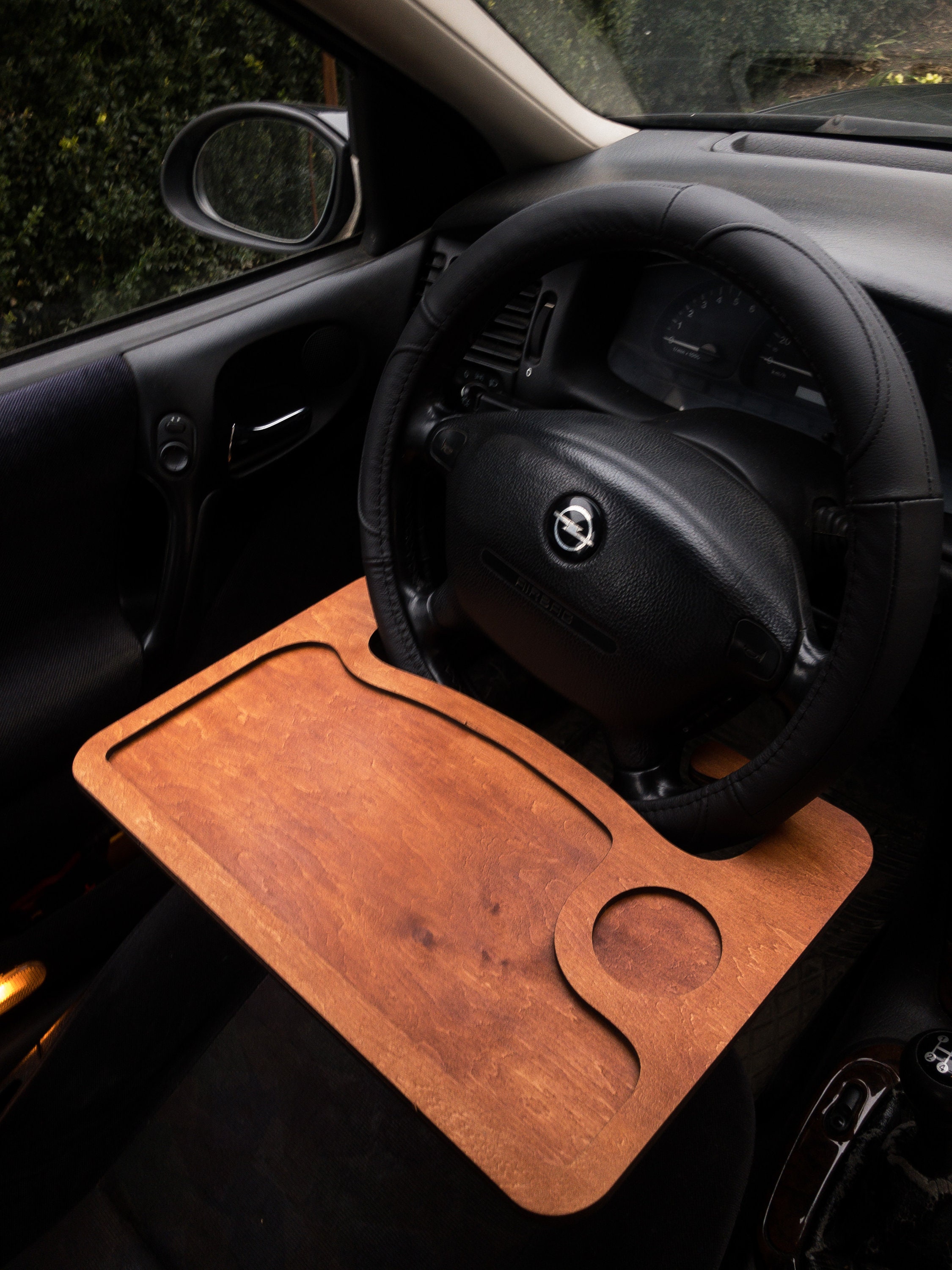 Multifunctional Car Tray for Food, Stand for Drinks, Table Wooden in ...