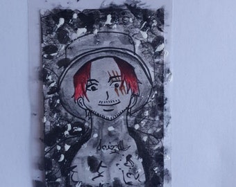 Shanks One Piece Sticker - Etsy