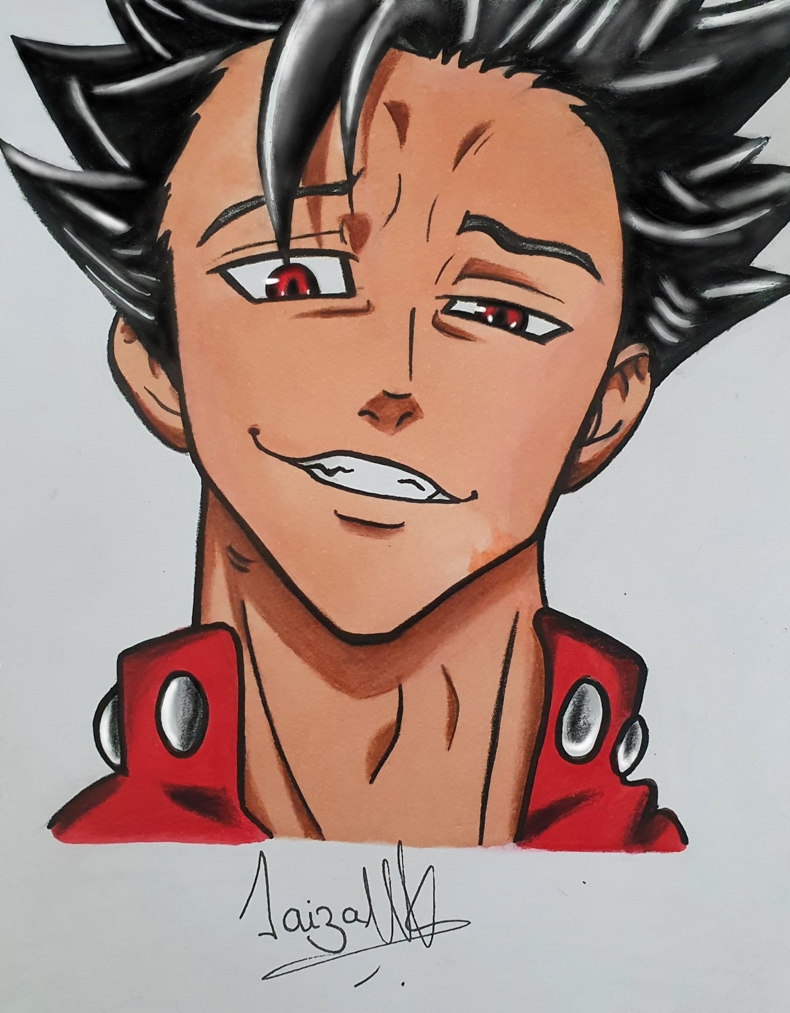 Fox Sin Ban, Seven Deadly Sins, Anime - Etsy