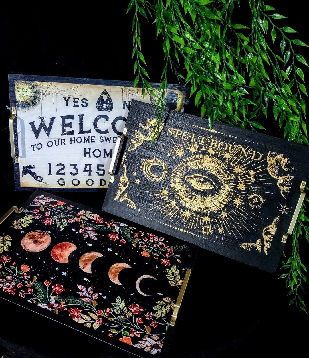 Gothic Decorative Trays Witch Decor Gothic Decor - Etsy