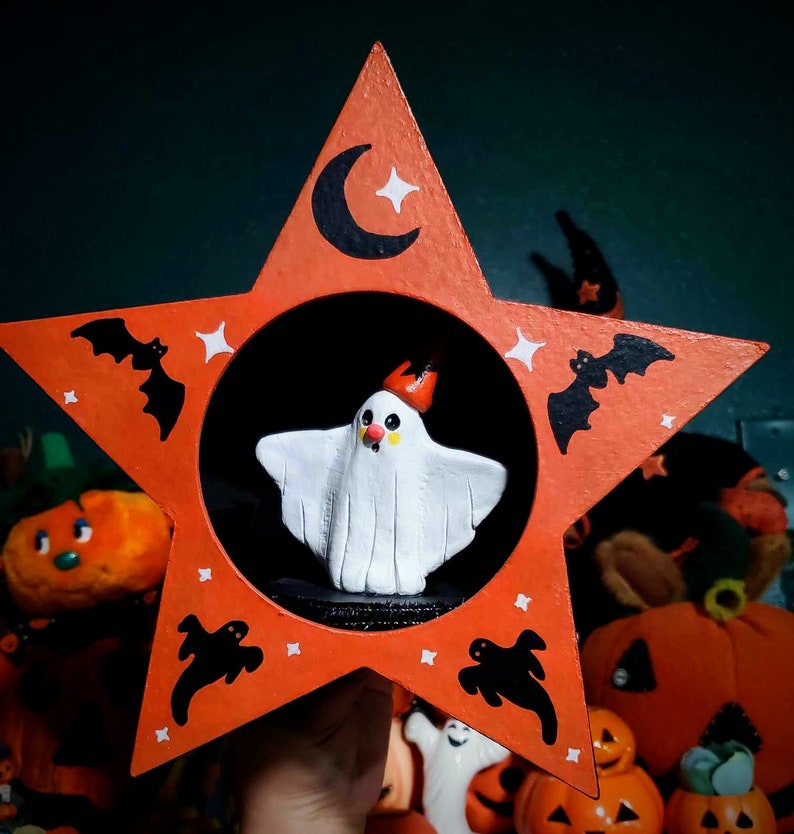 Vintage Style Halloween Star - Etsy