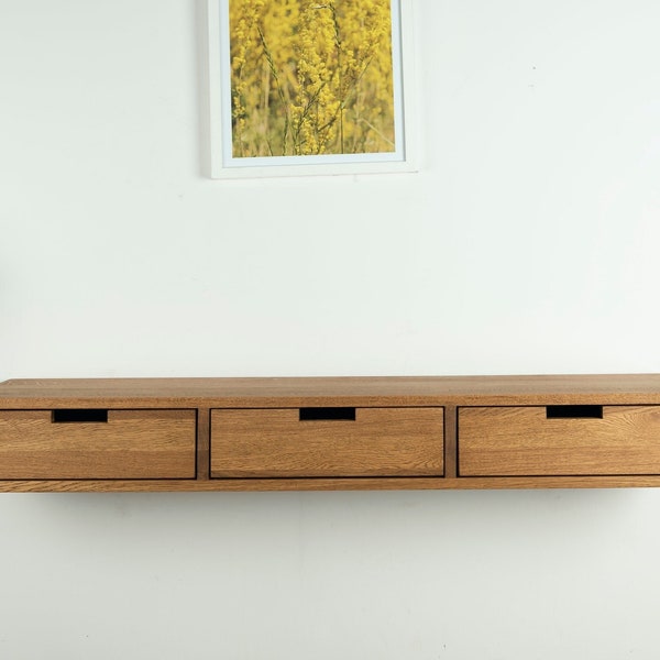 Floating Desk With Drawer - Etsy