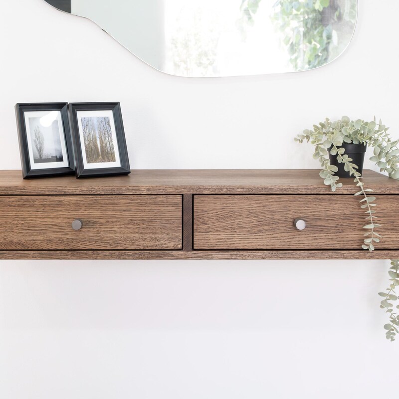 Floating Desk With Drawer - Etsy