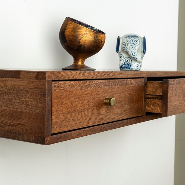 Floating Desk With Drawer - Etsy