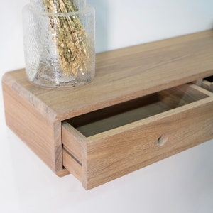 Floating Console Table With Three Drawers ,entryway Table, Hallway ...