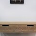Floating Console Table With Two Drop Down Door ,entryway Table, Hallway ...