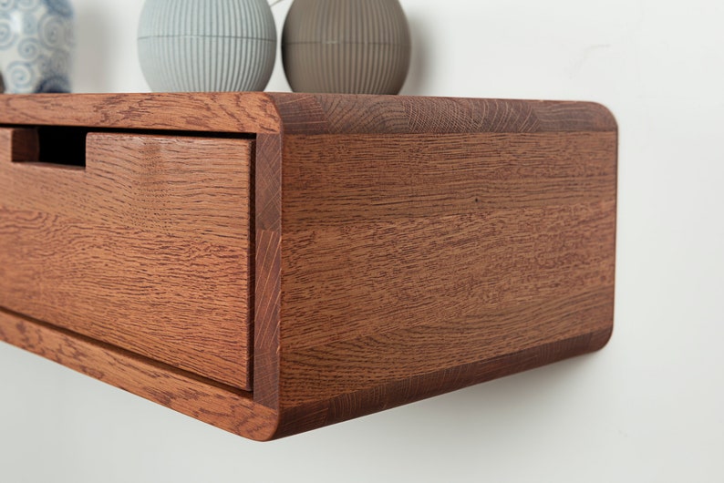 Floating Console Table With Three Drawers ,entryway Table, Hallway ...