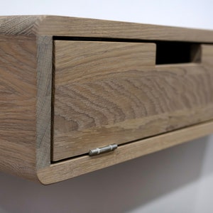 Floating Console Table With Two Drop Down Door ,entryway Table, Hallway ...