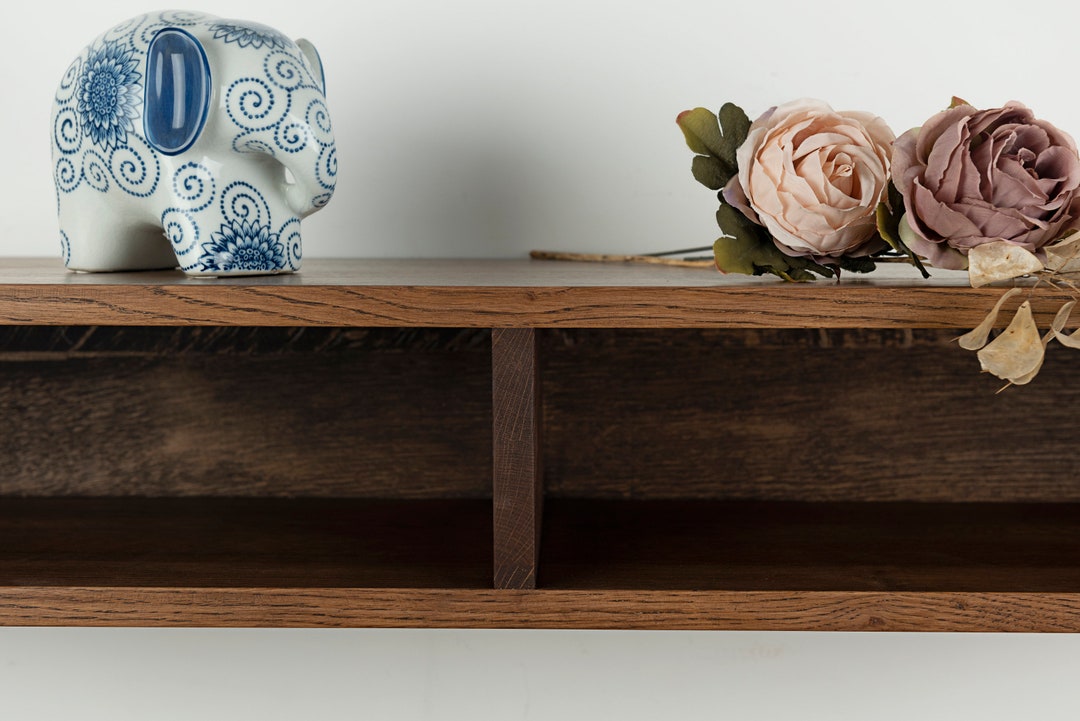 Floating Console Table Entryway Table Hallway Wooden Table - Etsy