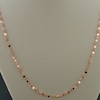 Solid 14K Rose Gold Rope Chain, Heavy Diamond Cut Rope Chain Necklace ...