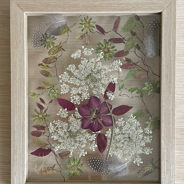 Pressed Flower Frame - Etsy